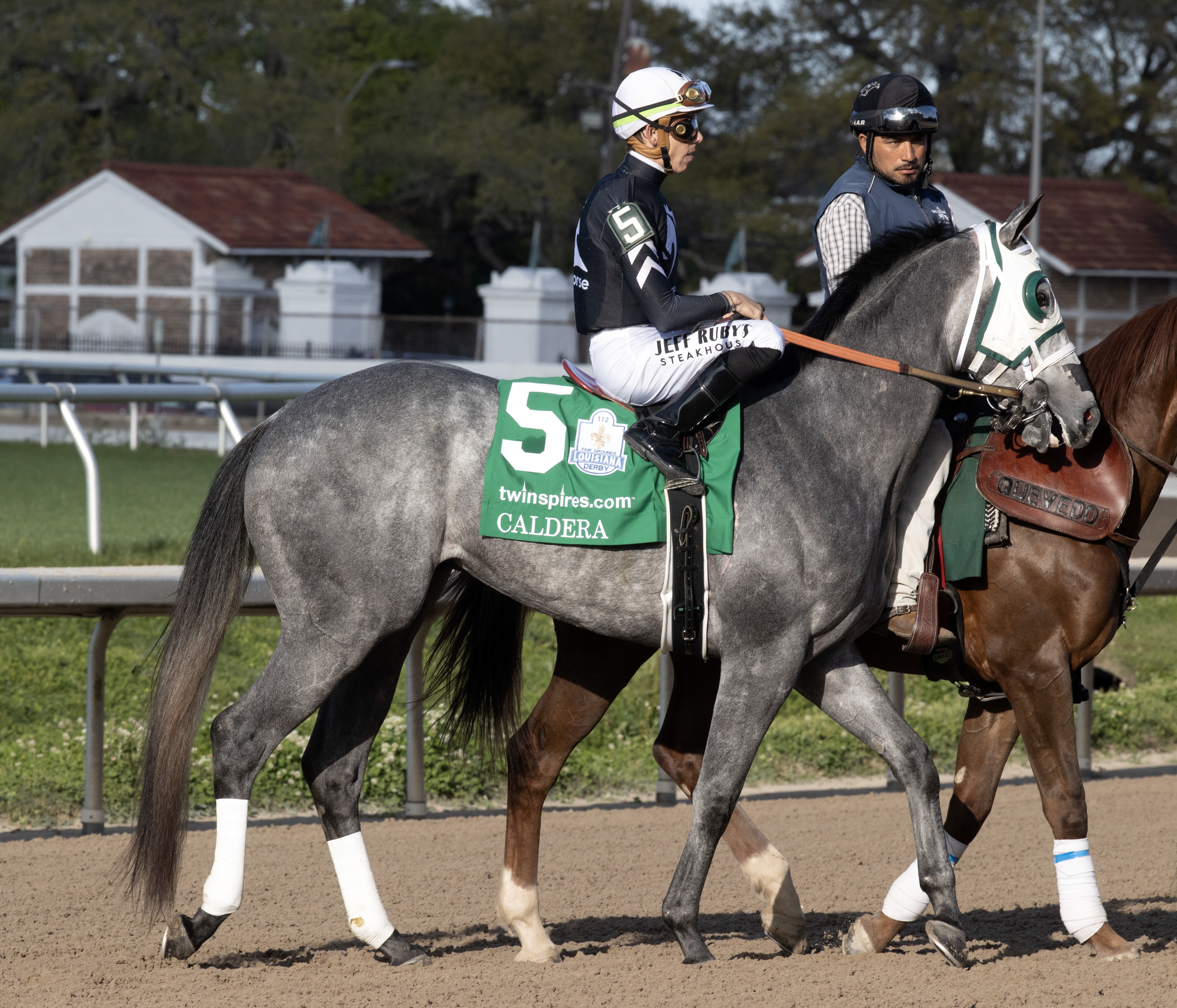Caldera carries Lukas's legacy into 4-year-old debut
