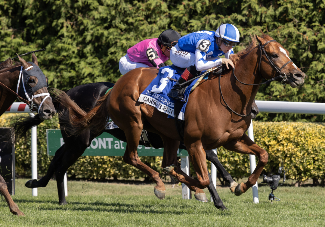 Carson's Run displays big turn of foot again in Jockey Club Derby
